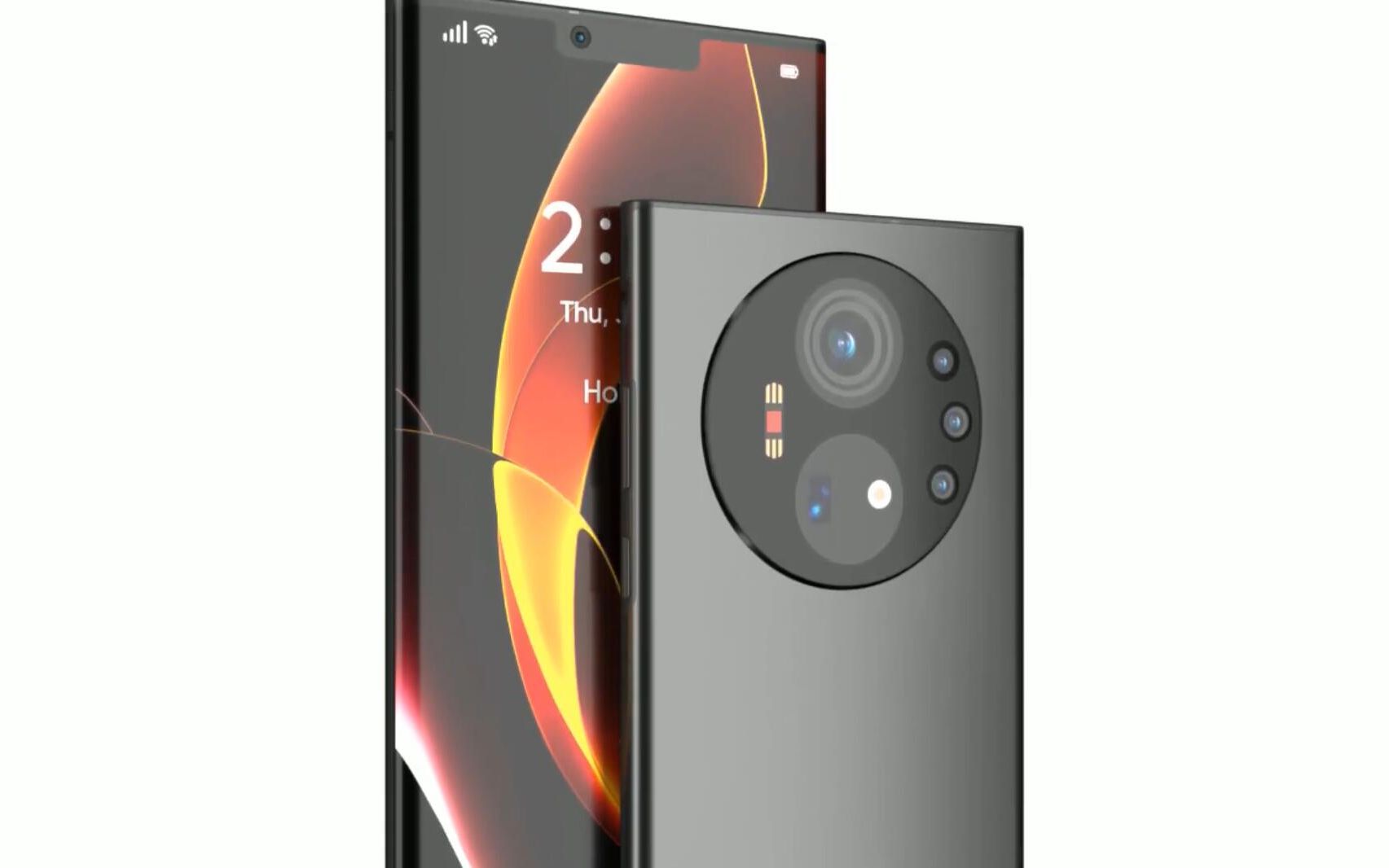 Huawei Mate60Pro design exposed, Little Smart Island + 5G network ...