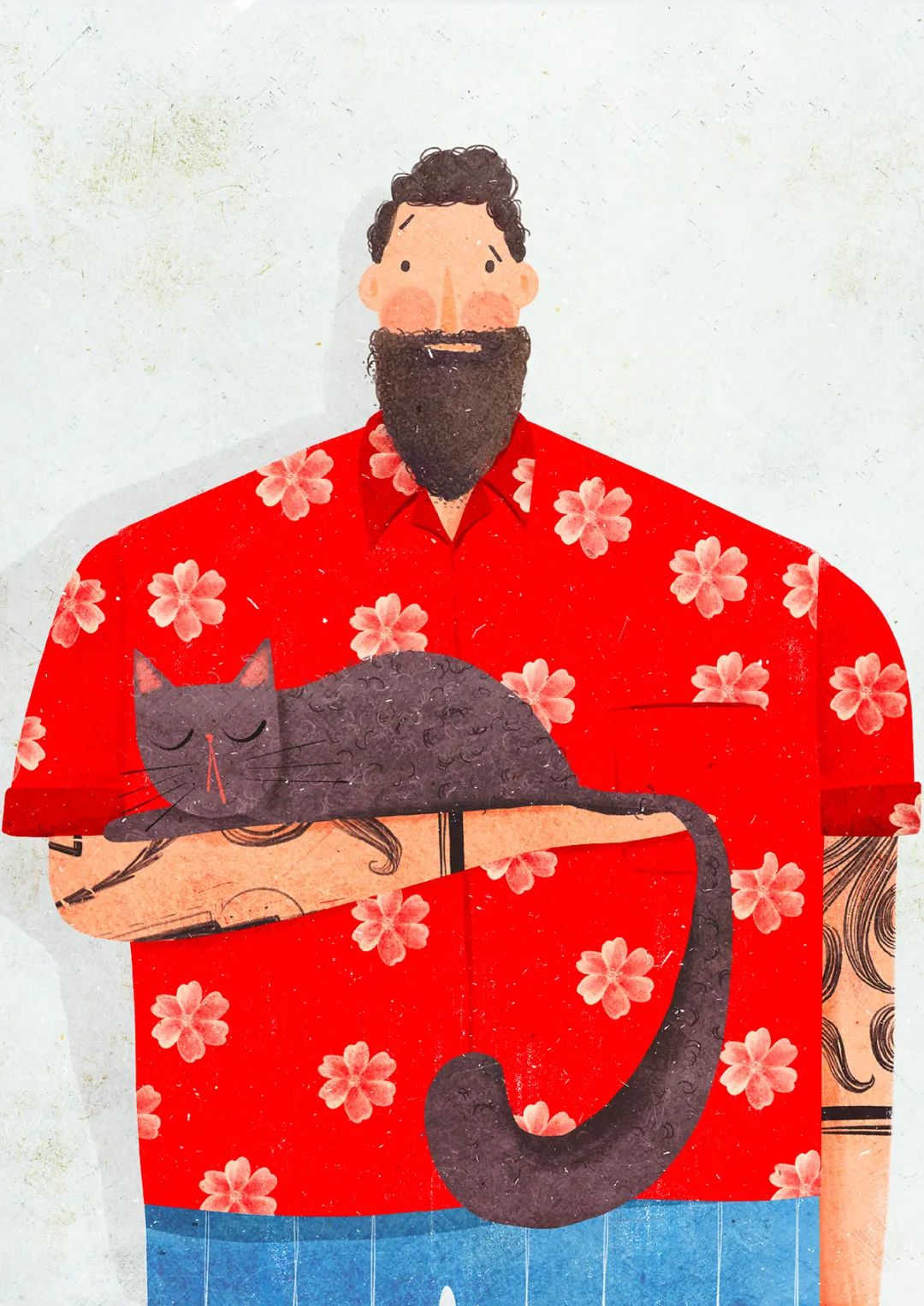 Childlike and cute, Dutch illustrator Gozde Eyce series works: faces ...