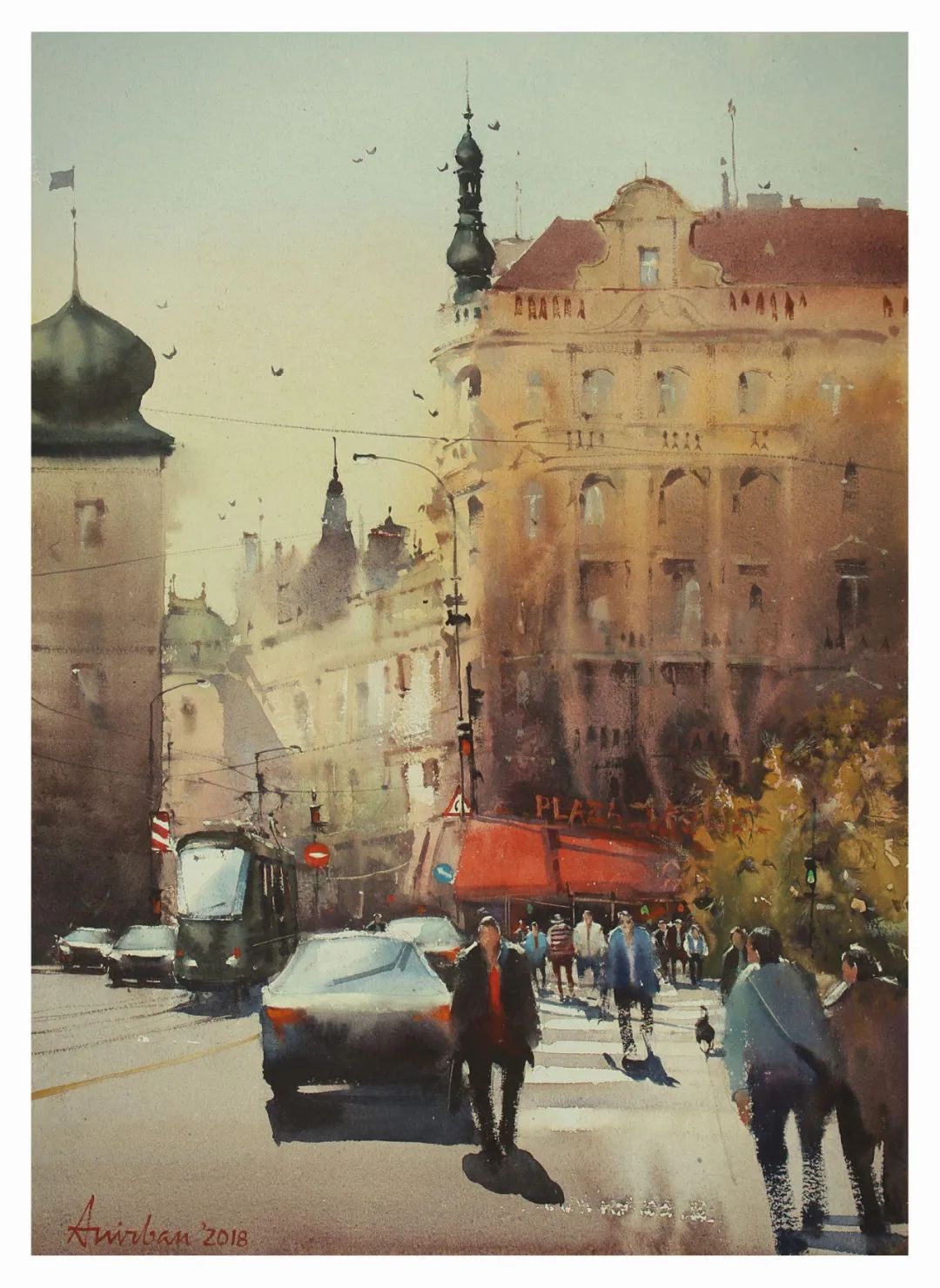 Indian Watercolor Painter Anirban Jana: A Born Artist - iMedia