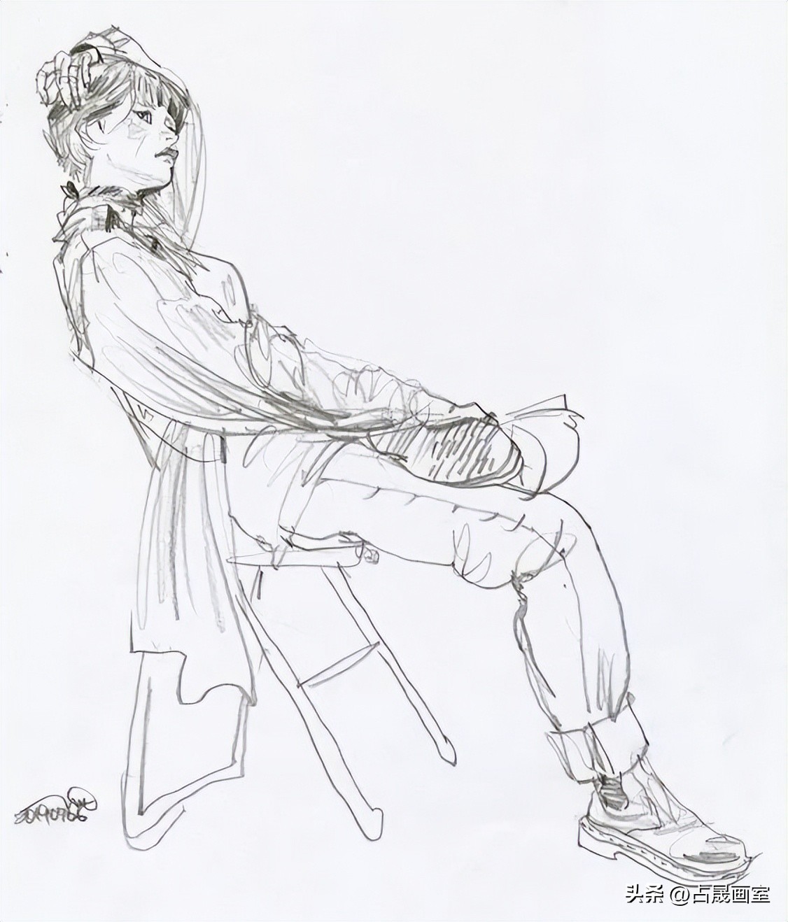Watanabe Naoki's linear sketch, concise, accurate and vivid - iMedia