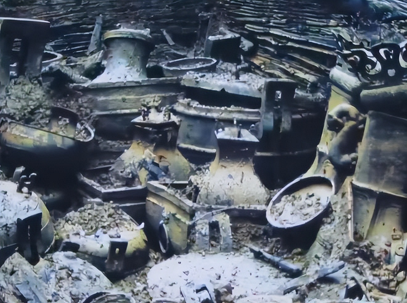 In order to find the golden head of the Warring States Period, experts ...