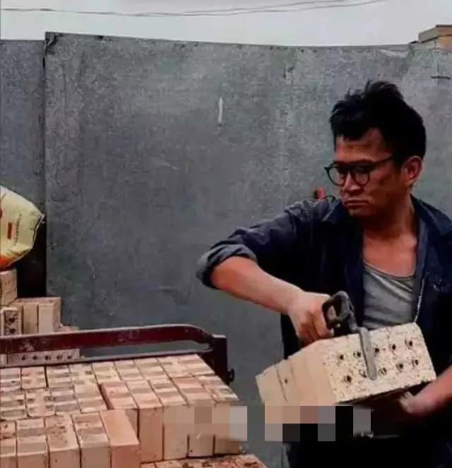 A well-known actor showed up in mud all over his body to move bricks at ...