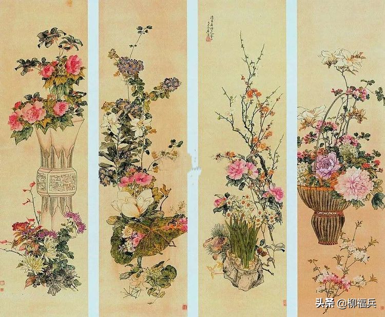 Appreciation of "Four Seasons Flower Picture" by 35 famous flower ...