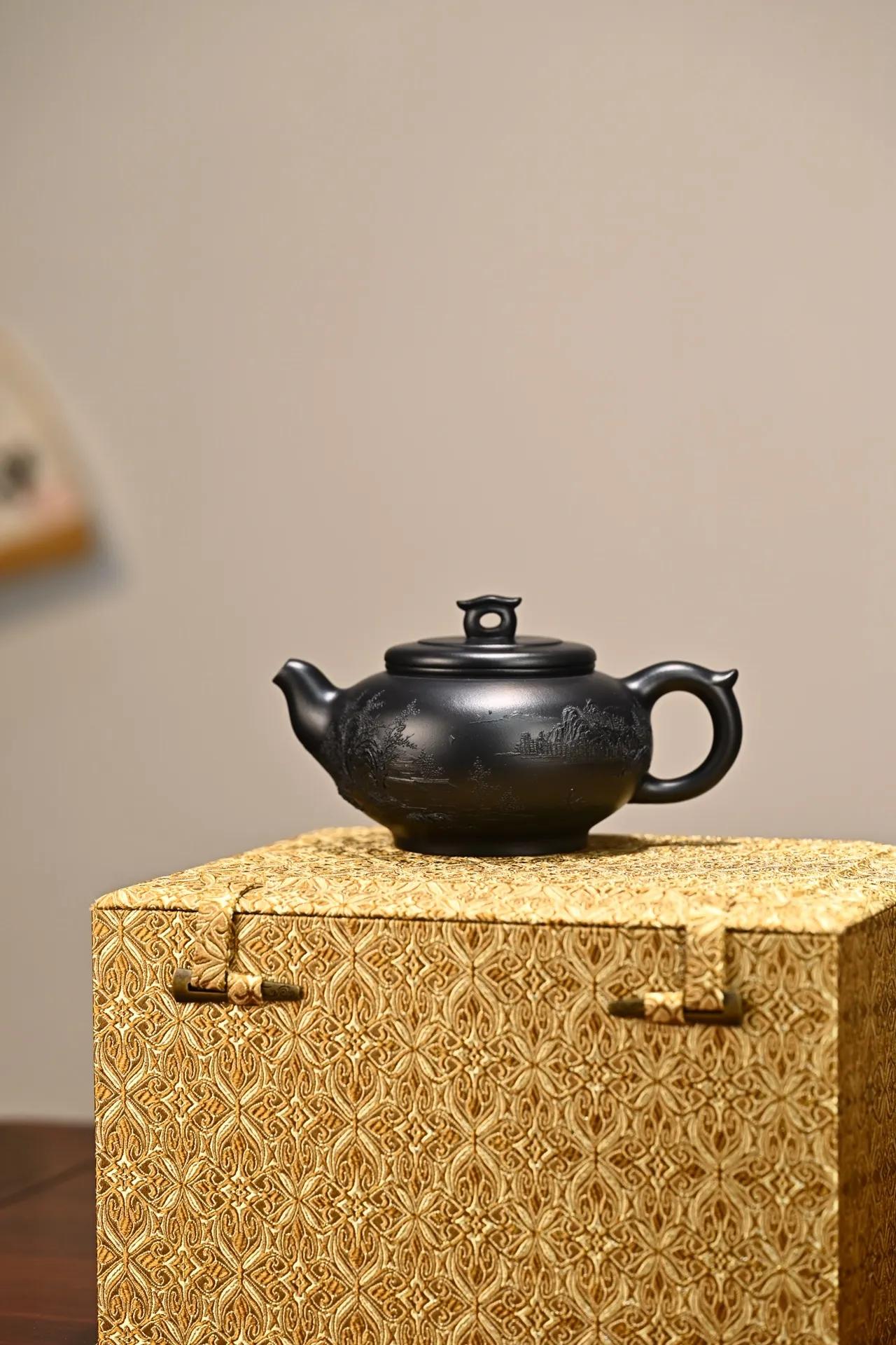 Exquisite workmanship, raw ore purple clay teapot - iNEWS