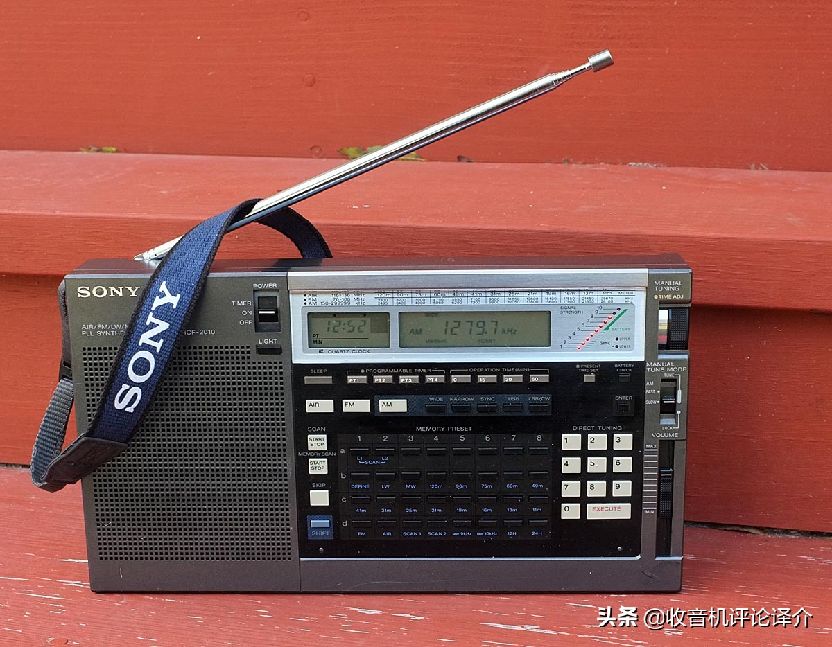The tool of choice for spies, the Sony ICF-2001D radio used by the "Red ...