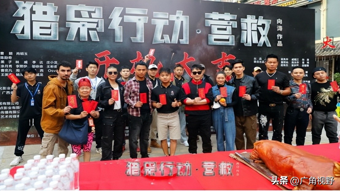 The shooting of the masterpiece "Operation Hunting Rescue", a shootout ...