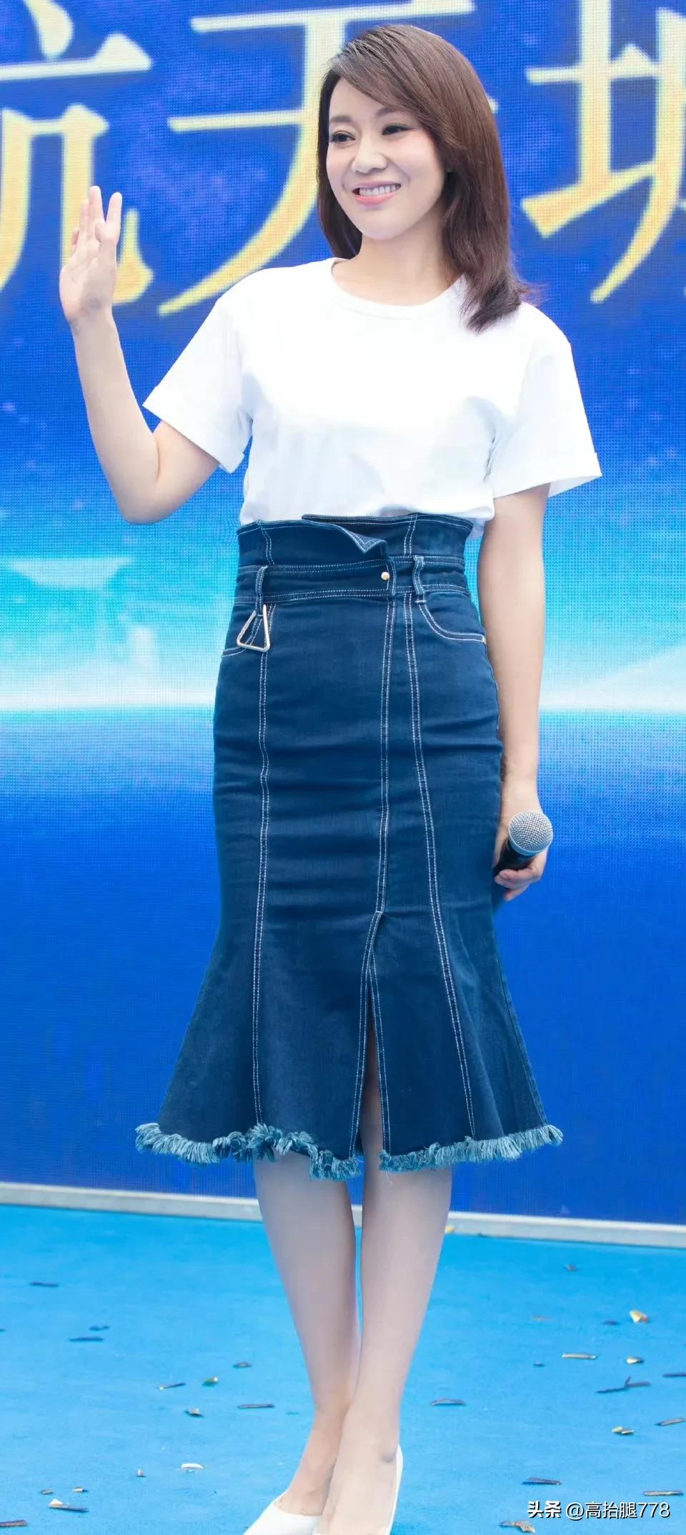 Tang Yan|Tong Liya|Yan Ni|Liu Shishi|Song Zuer's fair legs and pointed ...