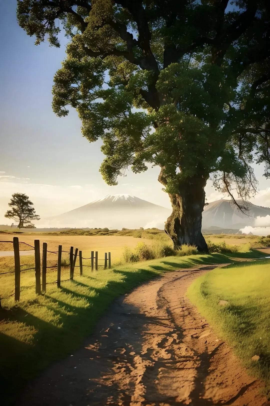 The road home, the end of the road is home, in dreams it is always full ...