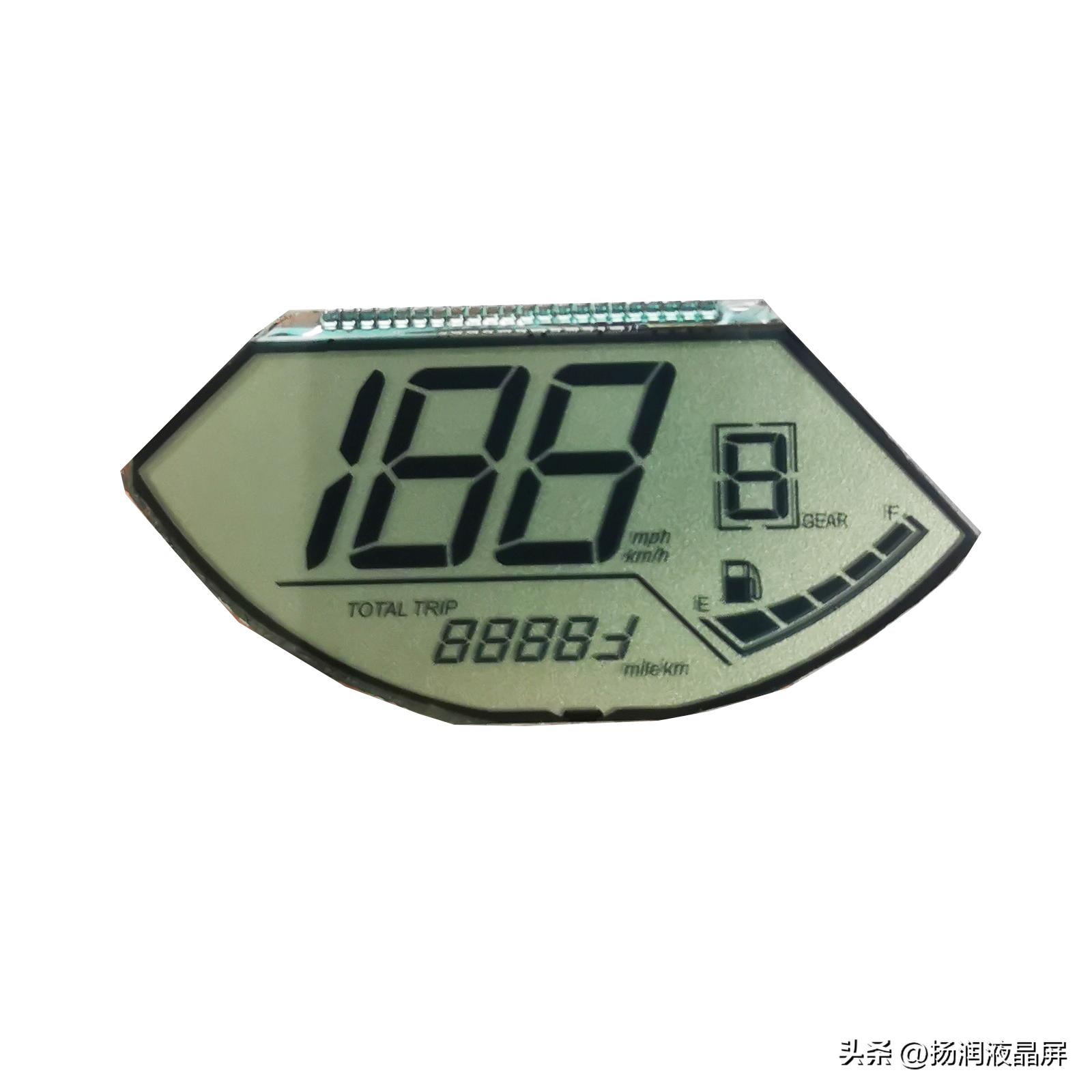 Can the segment code LCD screen only be customized as a rectangle? - iNEWS