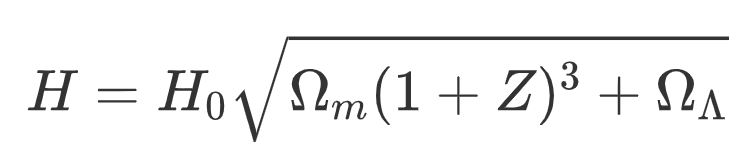 Calculating the age of the universe using the ΛCDM model - iNEWS