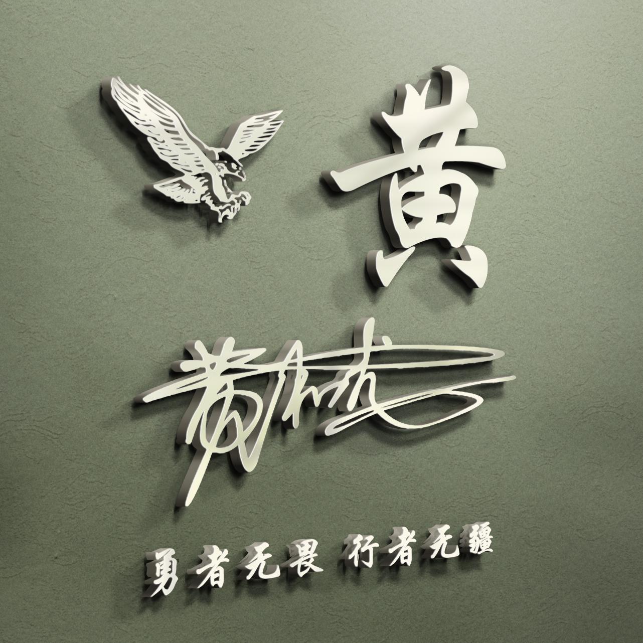 Handsome and stylish personalized signature avatar, leave your name and ...