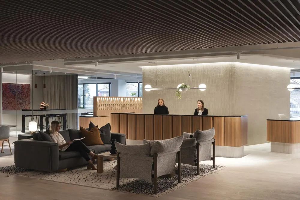 Warm Australian style - ABN Group Perth headquarters office building ...