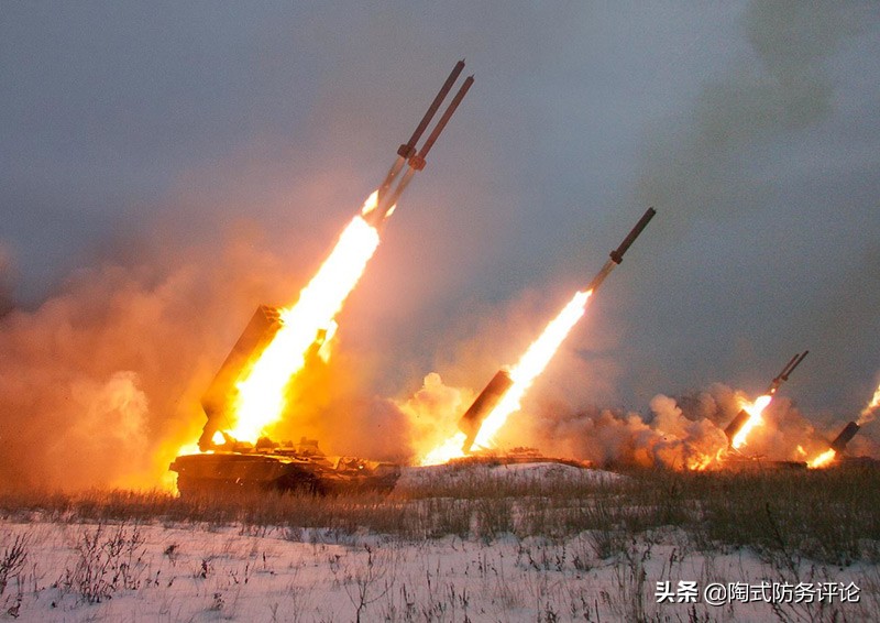 The Russian army's thermobaric rocket launcher participated in the war ...