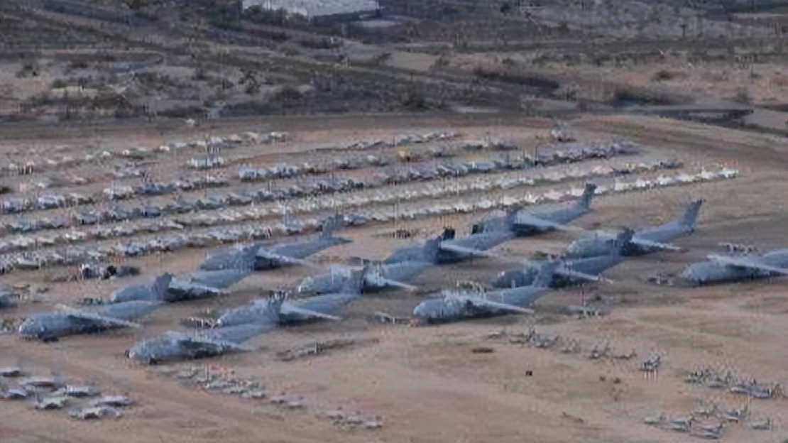 The world's largest aircraft cemetery, with more than 4,400 US military ...