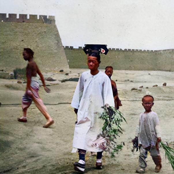 *Reveal 27 old color photos of the Qing Dynasty, which are a hundred ...