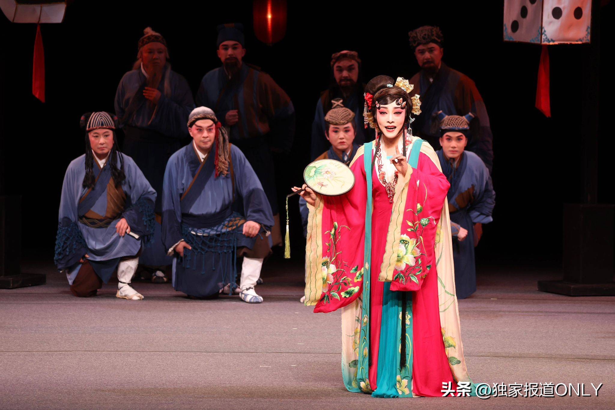 A song for the rest of my life - Sichuan opera "Li Yaxian" sang at Hong ...