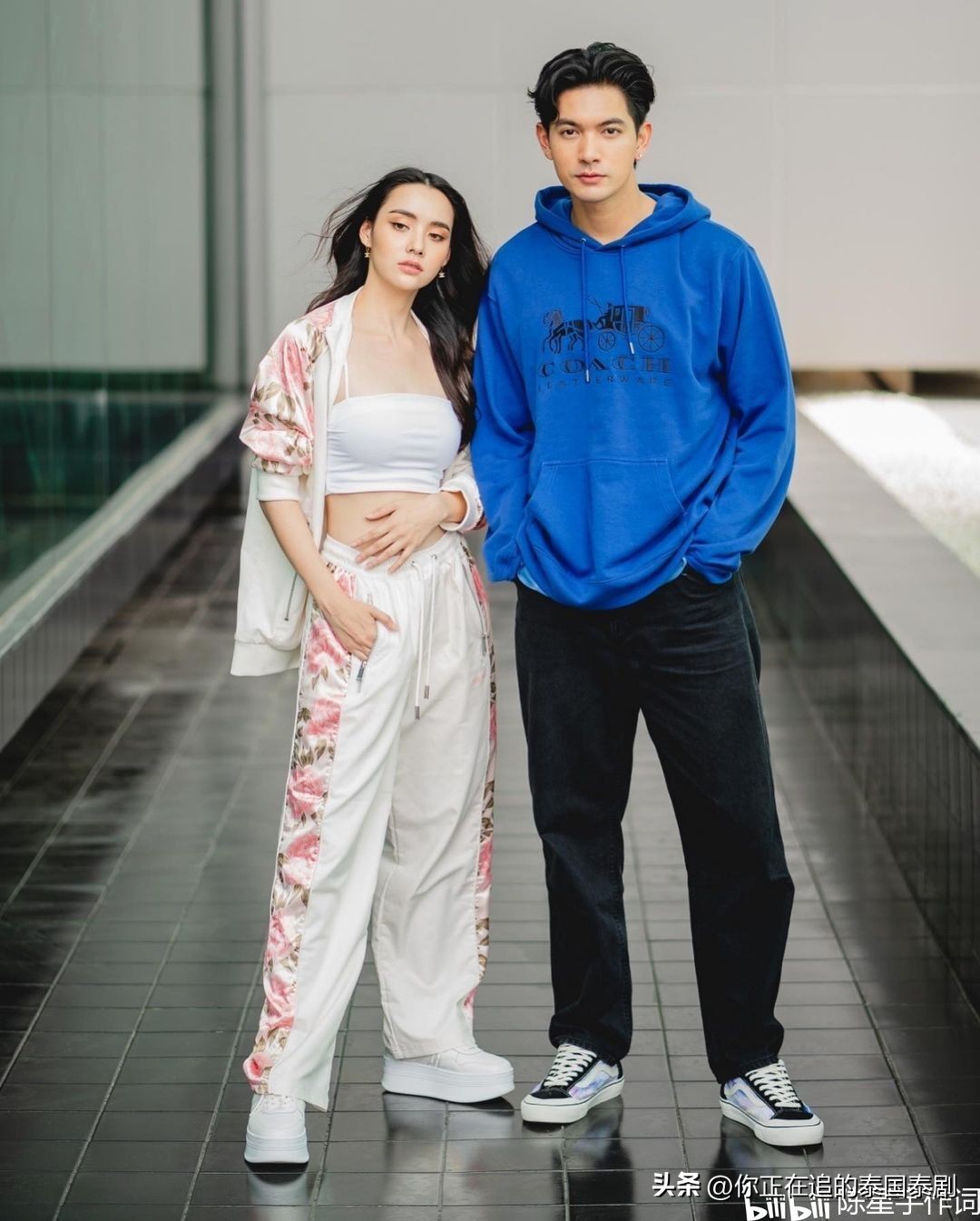 Thai drama "Love Chain" couple files Kem and Mookda calendar photo ...