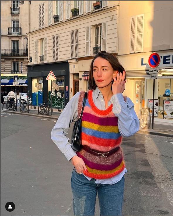 Don't dress in black, follow this French woman to learn color matching ...