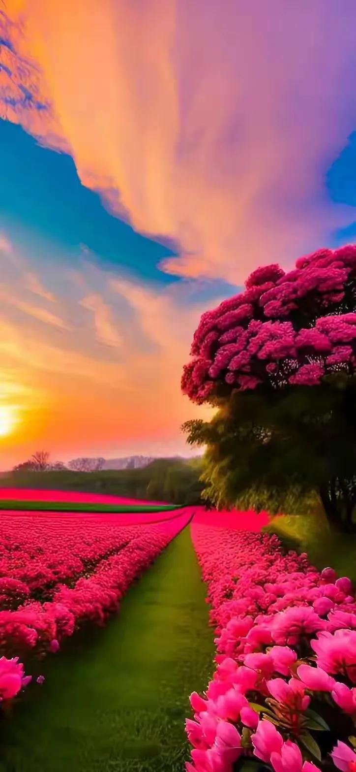 The most beautiful sea of flowers - iNEWS