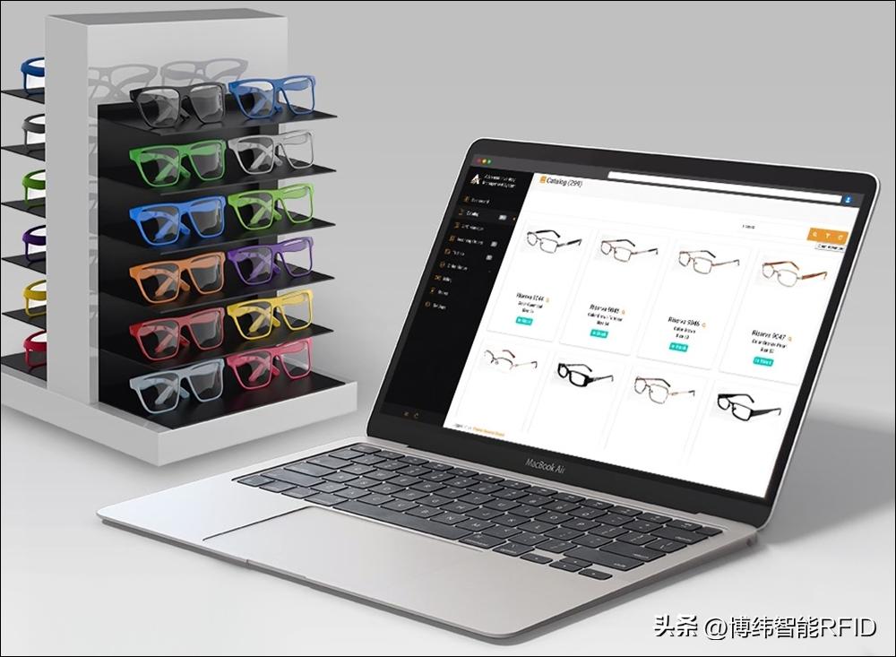 The glasses frame solution fully demonstrates the advantages of RFID ...