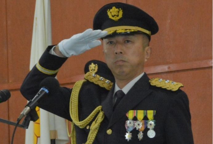 1 Lieutenant General and 4 Colonels, the head of the Japanese division ...