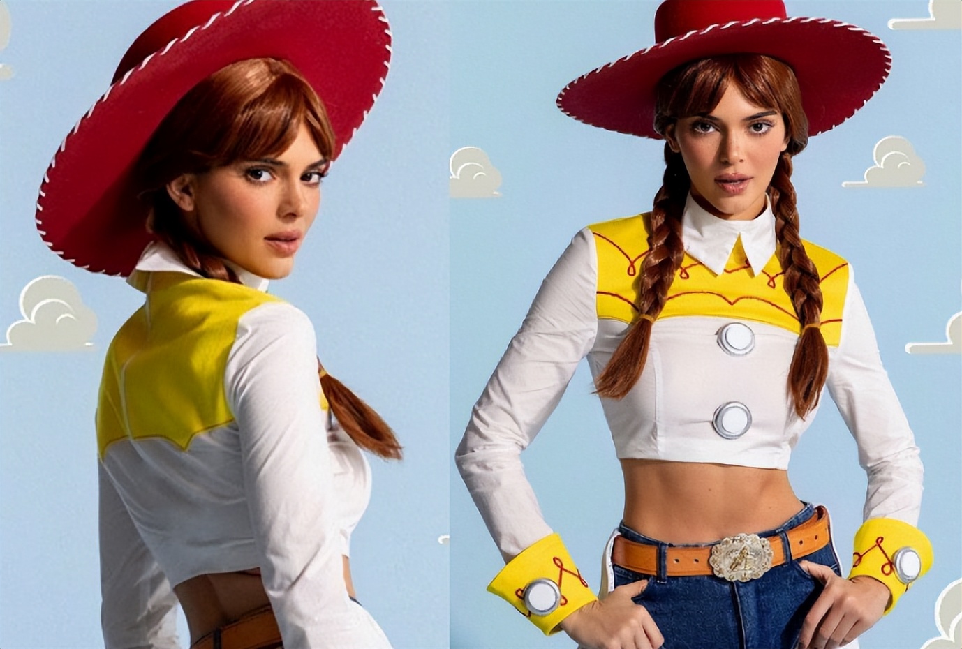 Jenna in Halloween look!COS Cuisi, showing the ultimate figure, the ...