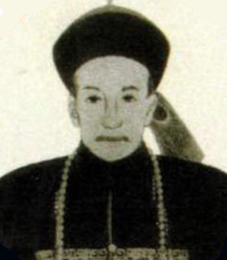 The stele of blessings dedicated by Qianlong to the Empress Dowager ...