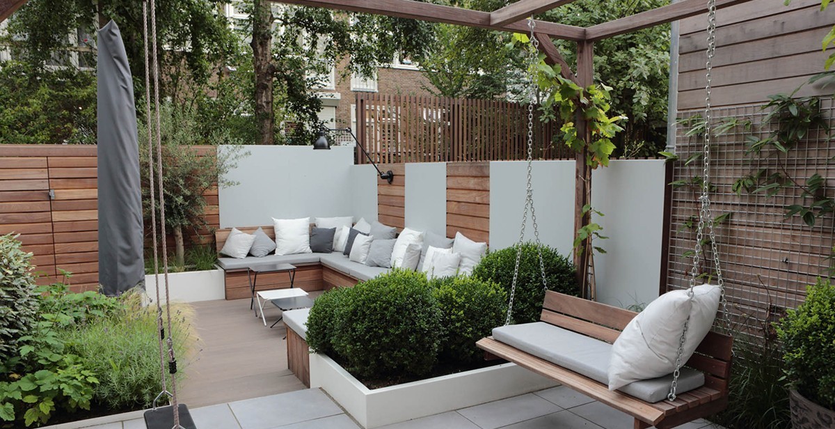 Playing with the courtyard: 7 small-area courtyard designs, good ...
