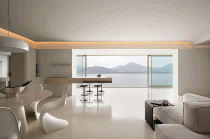 Adhere to minimalist decoration, 280 square meters is too high-end ...