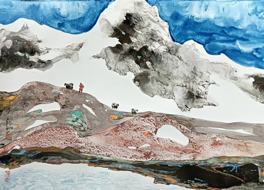 Asking about Ink Painting - Appreciation of Liu Chunming's Works - iNEWS