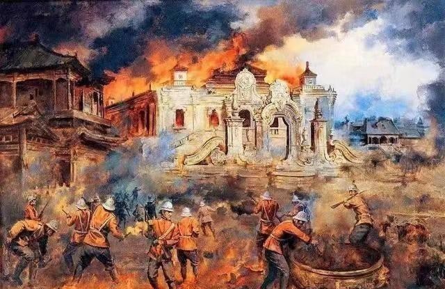 Photos of the Old Summer Palace before it was destroyed released by the ...