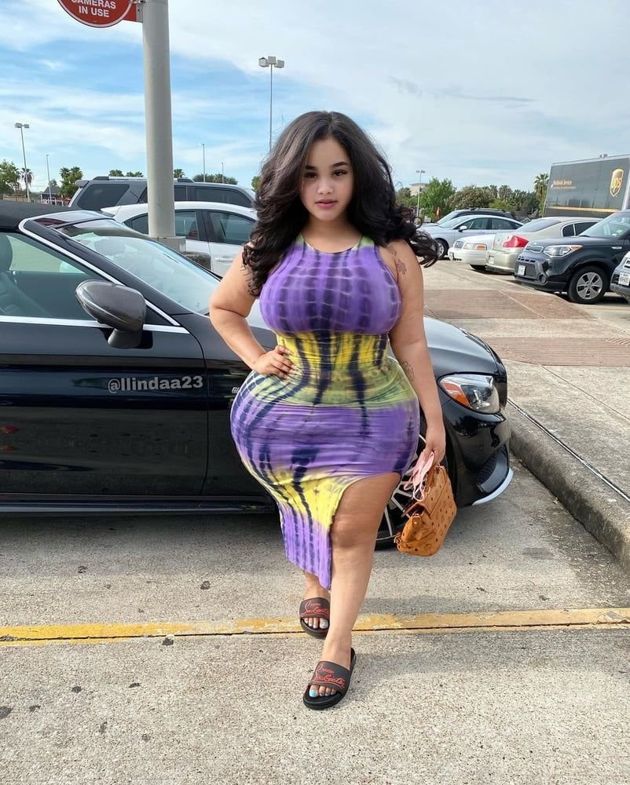 The extravagant girl who conquered more than 1.5 million with her big ...