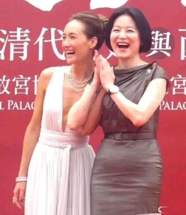 Lin Qingxia and Li Meiqi stand together, and the two have the same ...