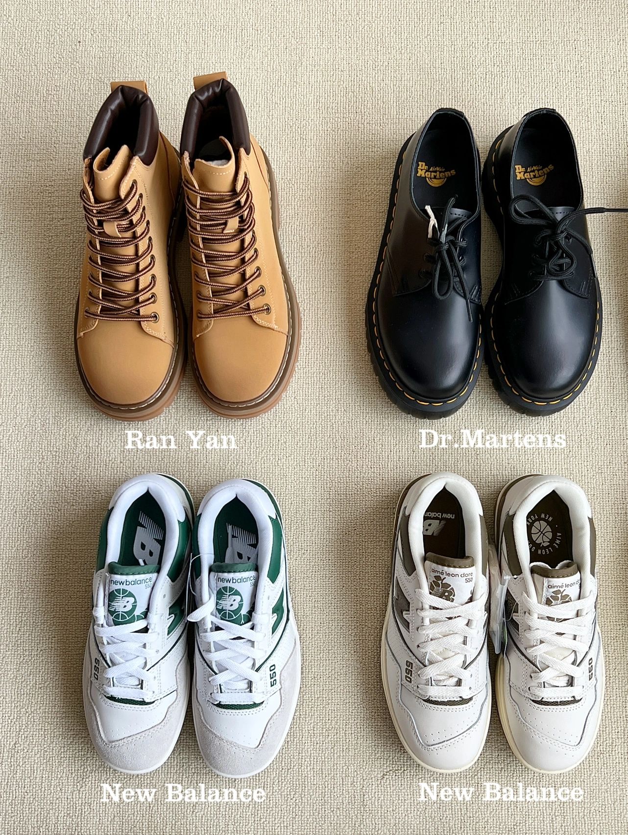 9 pairs of shoes prepared for autumn. Northerner 5G enters autumn ...