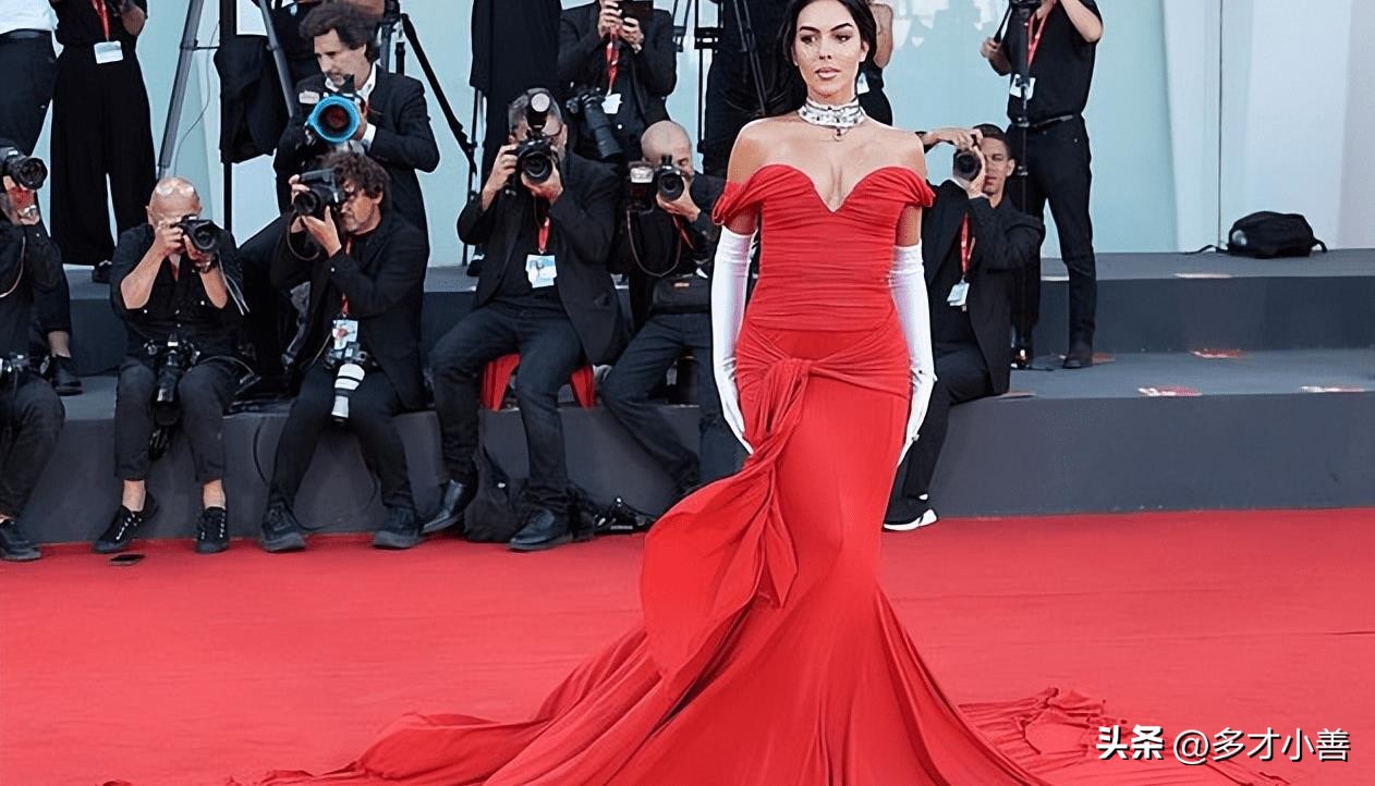 Cristiano Ronaldo's girlfriend went to the Venice Film Festival red ...