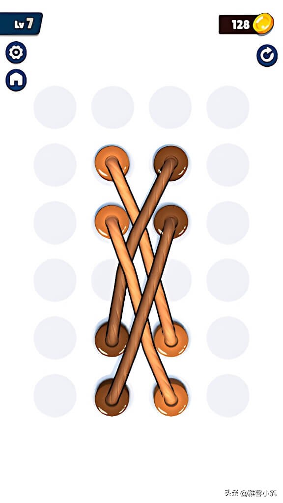 How hard can it be to untie a knot in a game? Puzzle mobile game ...