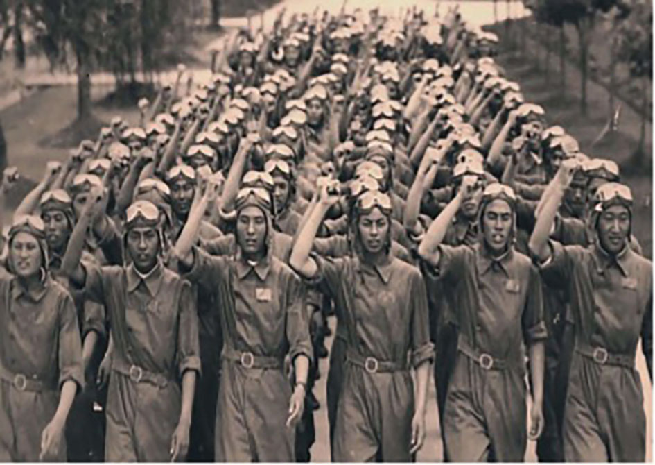 In 1938, a Chinese ace pilot shot down 10 Japanese fighter jets, and 2 ...