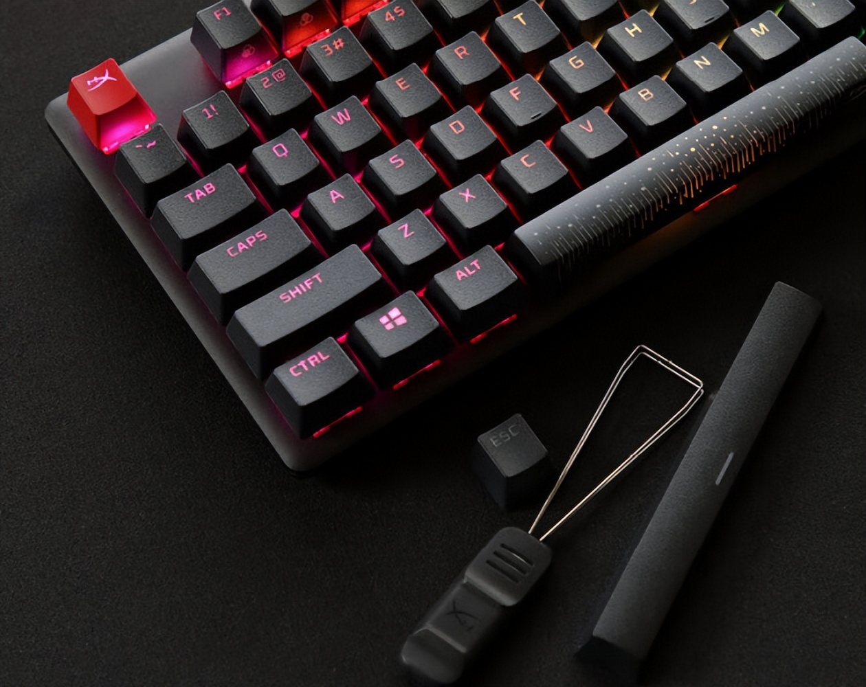 Multiple upgrades, all-round experience HyperX origin PBT version game ...