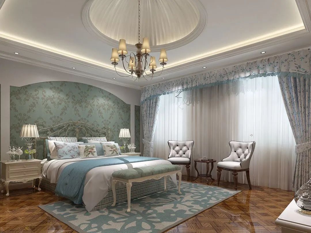 360㎡ European-style villa design, light luxury, romantic and boundless ...