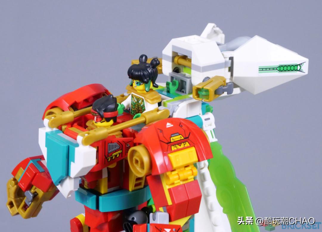 LEGO Monkie Kid Series 80040 Monkie Kid Transformation Mech Suit ...