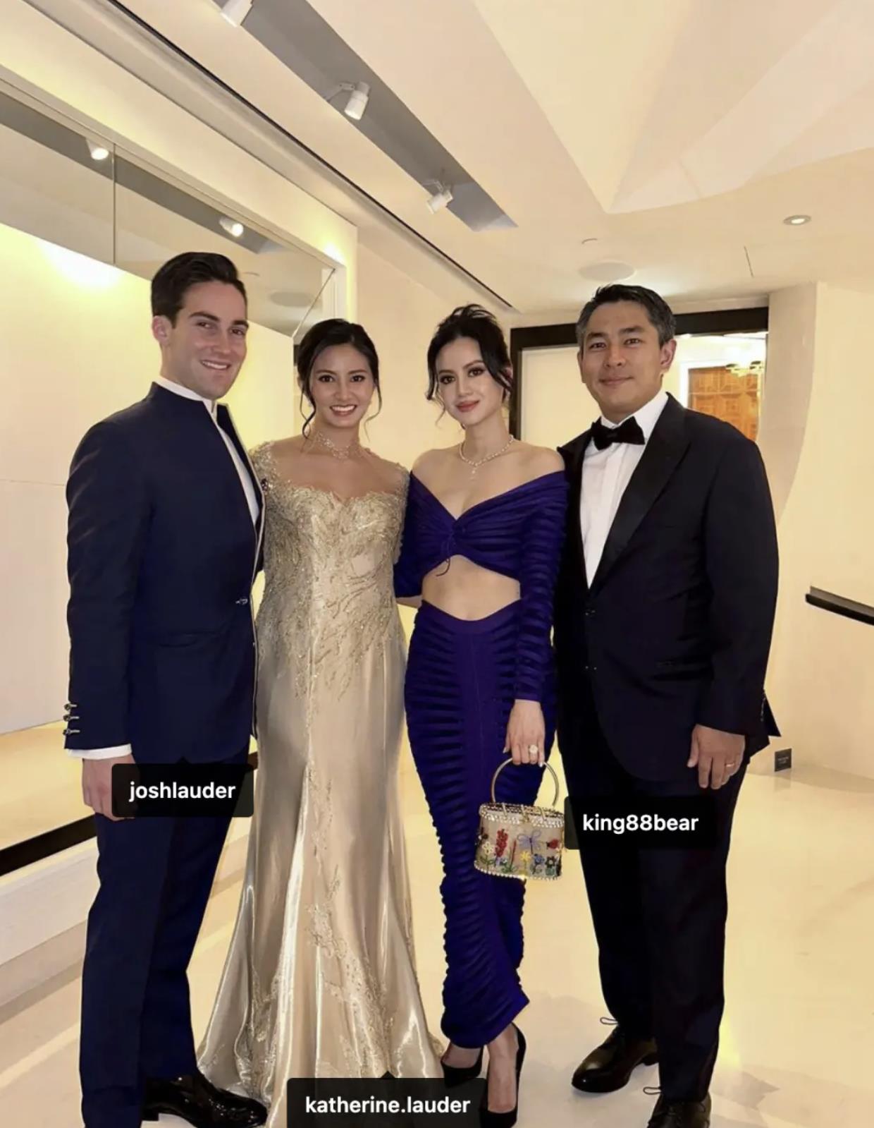 The Chinese daughter-in-law of the Estée Lauder family is pregnant. She ...