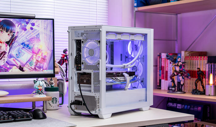 White Purple Sauce—Zotac 4080 Moon White + ASUS B760 Shadow Raider ...