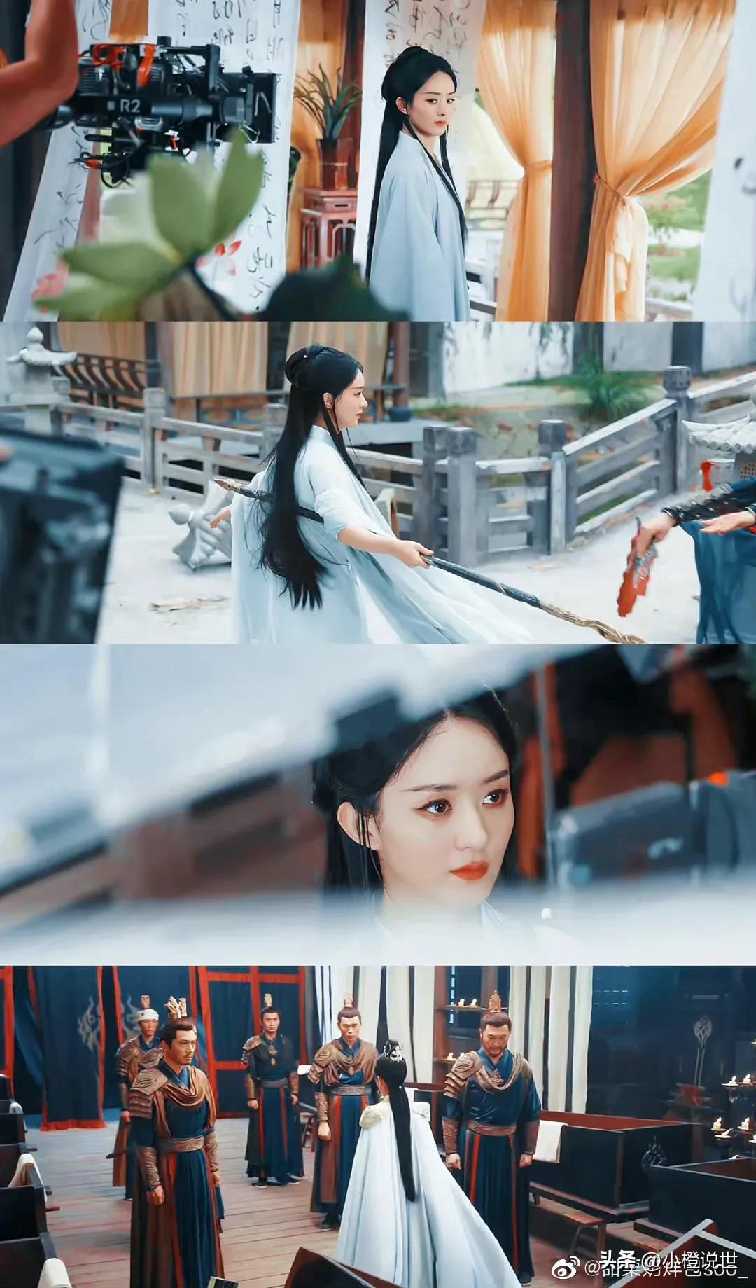 "Walking with the Phoenix" Zhao Liying is beautiful and sassy - iMedia