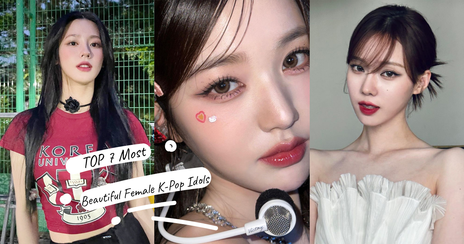 Hannet Voted TOP7 of "Five Generations of Girl Groups in Charge of Face ...
