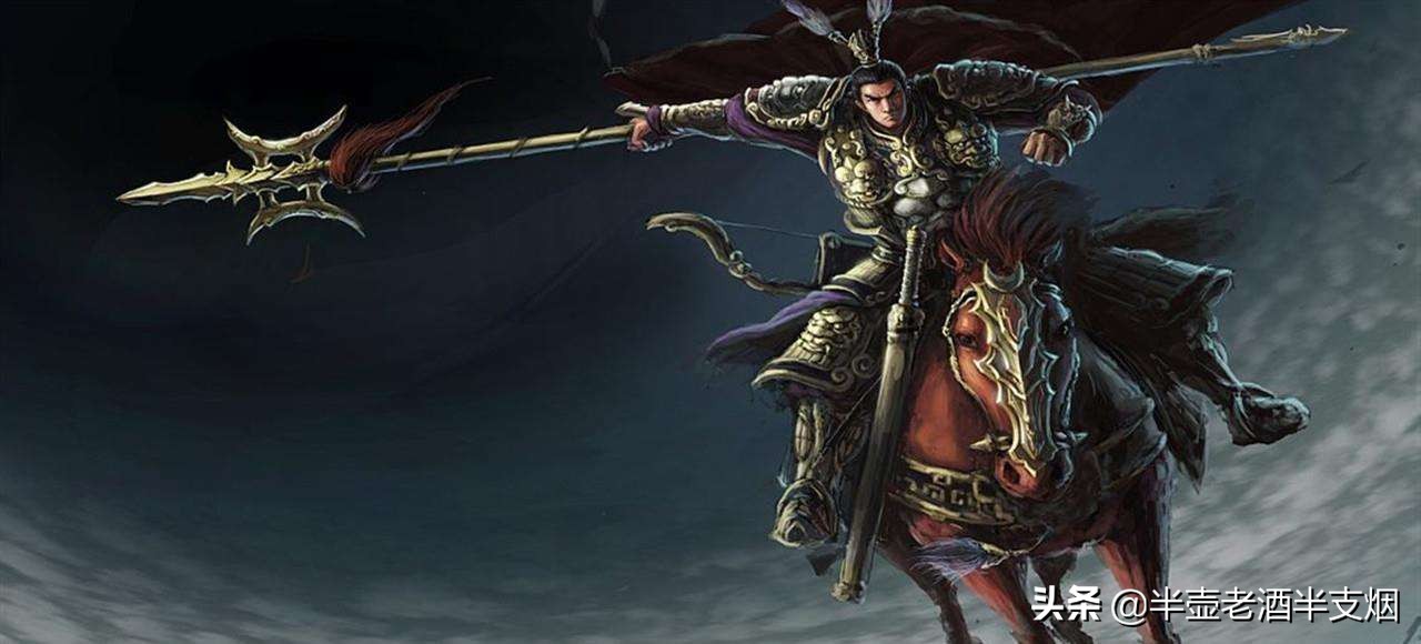 The six famous generals with halberds after Lu Bu's death: three of ...