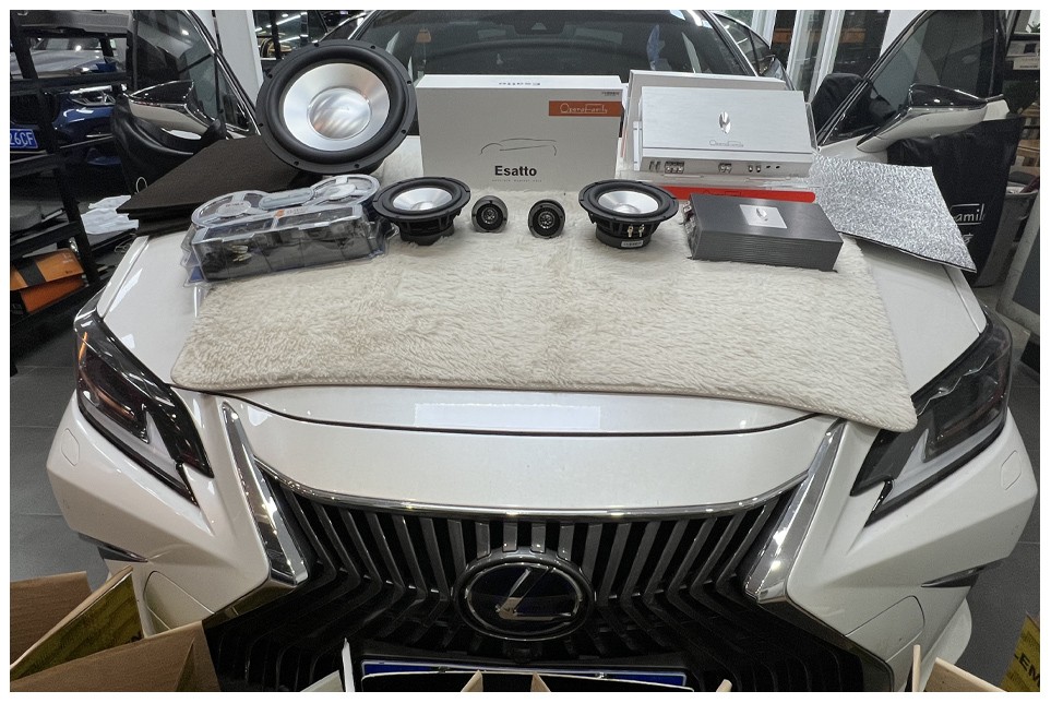 Stunning sound quality is like "new sound" Lexus ES300 non-destructive ...