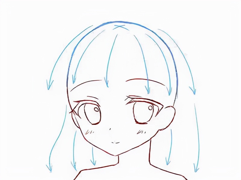 An easy way to draw natural-looking hair line drawings - iNEWS