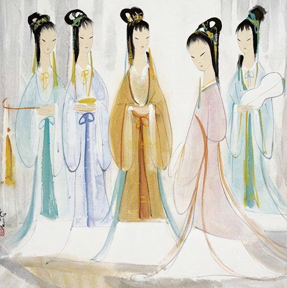 Li Yu's gorgeous poem, just 4 sentences, describes the extravagance of ...