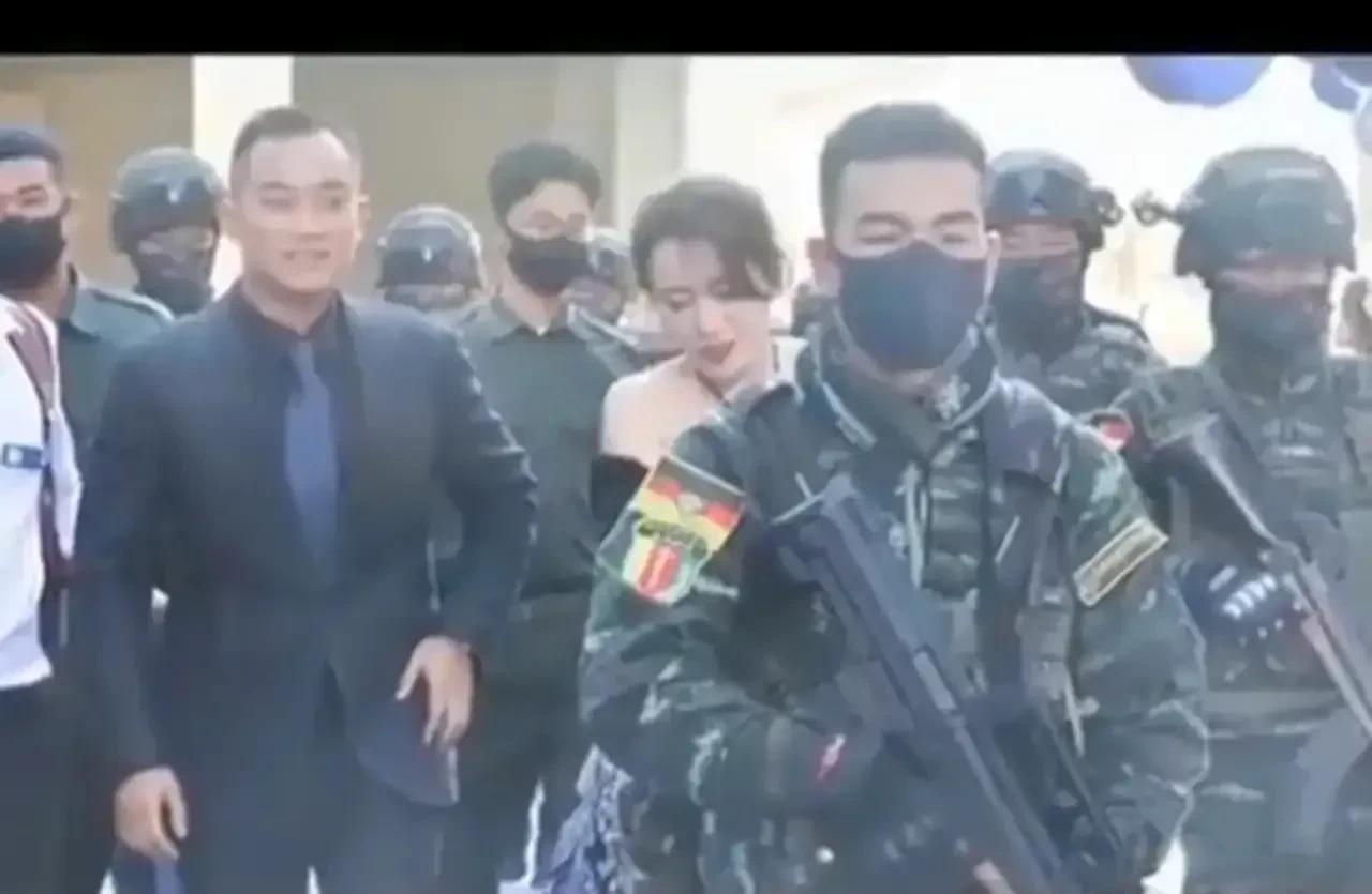 Bai Yingcang, the notorious son of the Kokang region in northern ...