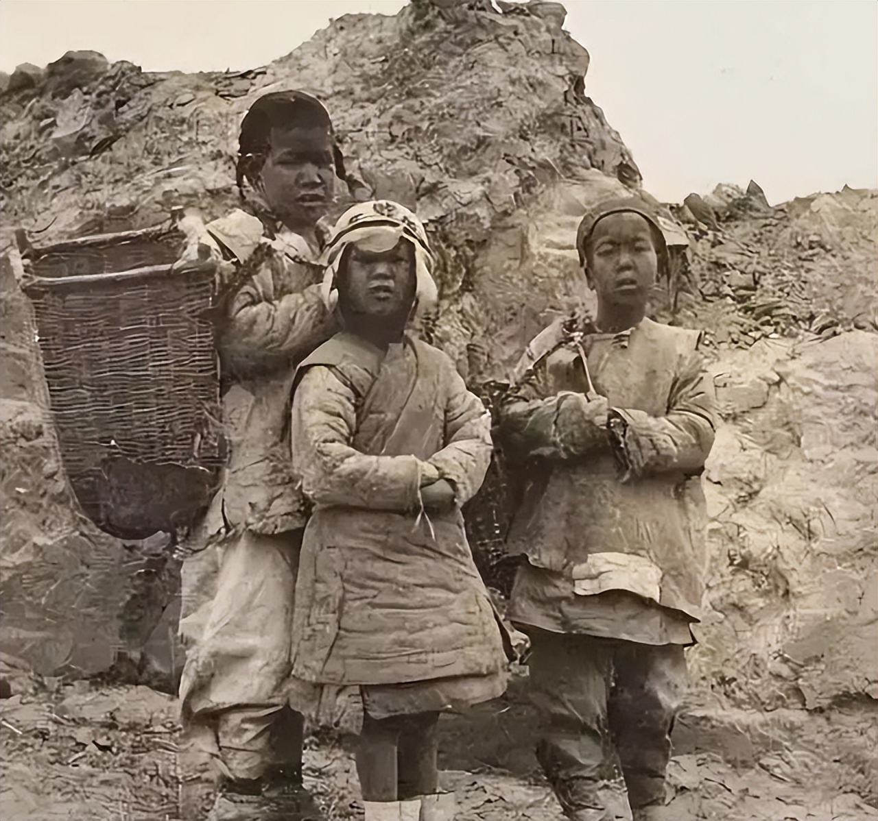 Old photos of the Republic of China: foreigners are full of superiority ...